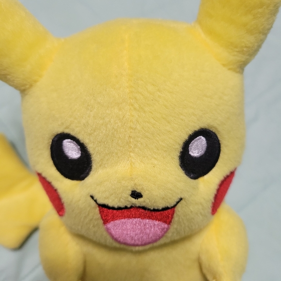 Hasbro | Toys | Pika Pika Pokmon Pikachu Plush Stuffed Animal | Poshmark